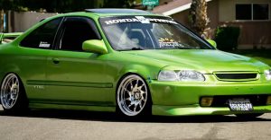 Green Car Bronze Wheels - Make Sense? - Honda The Other Side